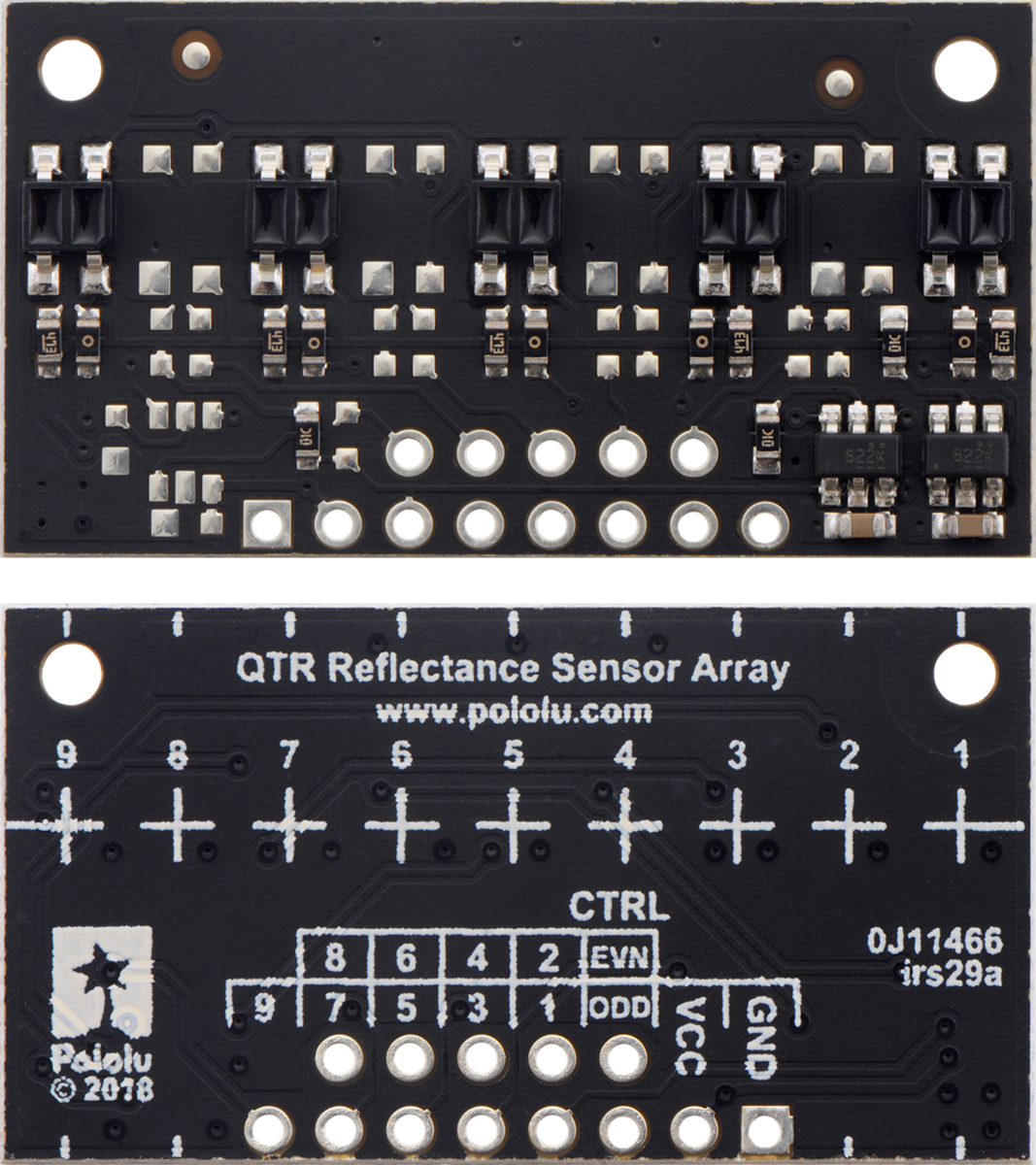 QTR-MD-05A Reflectance Sensor Array