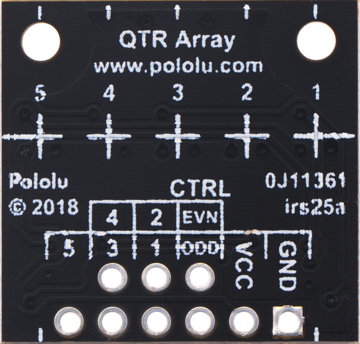 QTR-MD-03A Reflectance Sensor Array