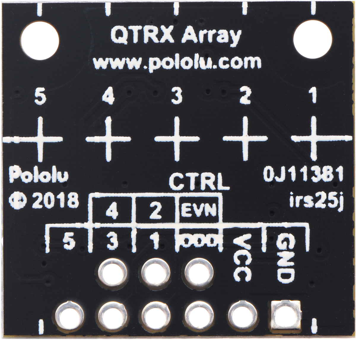QTRX-HD-05A Reflectance Sensor Array
